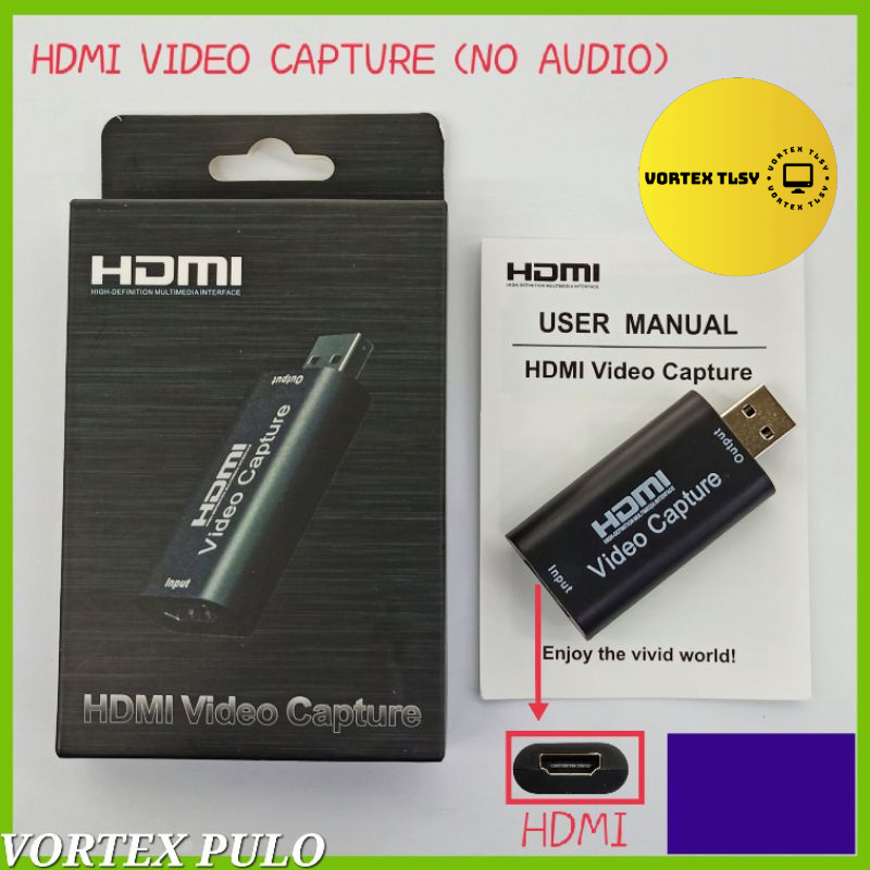 HDMI VIDEO CAPTURE (NO AUDIO) | Shopee Philippines