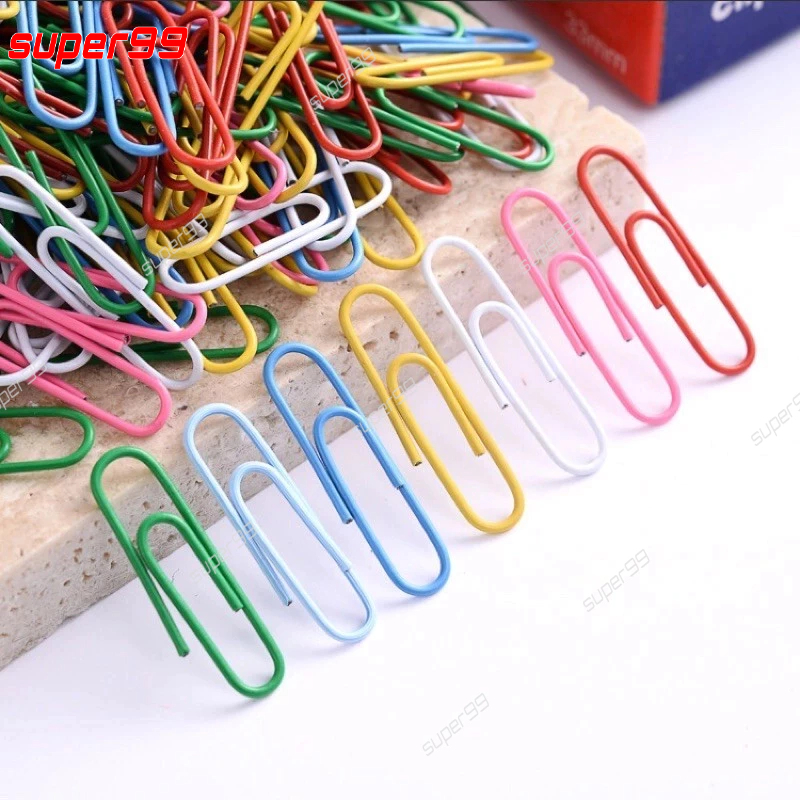 Colorful Paper Clips and Push Pin 100/136pcs per box School Office ...