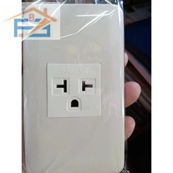 OMNI 1gang Aircon Outlet Set (250V-20A) | Shopee Philippines