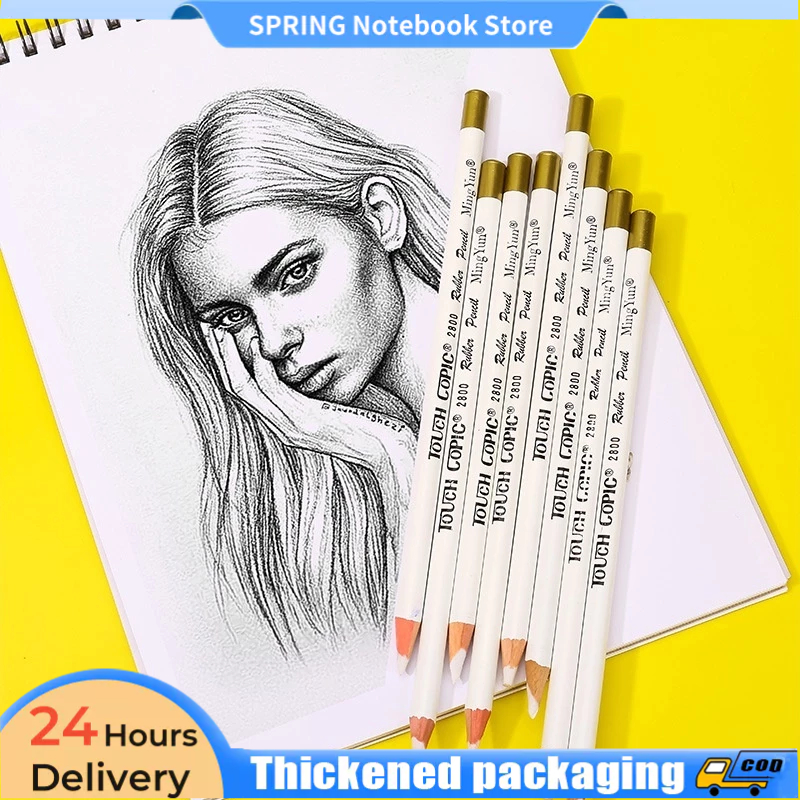 1PC Sketch Rubber Pencil Eraser Correction Highlight Drawing For School ...