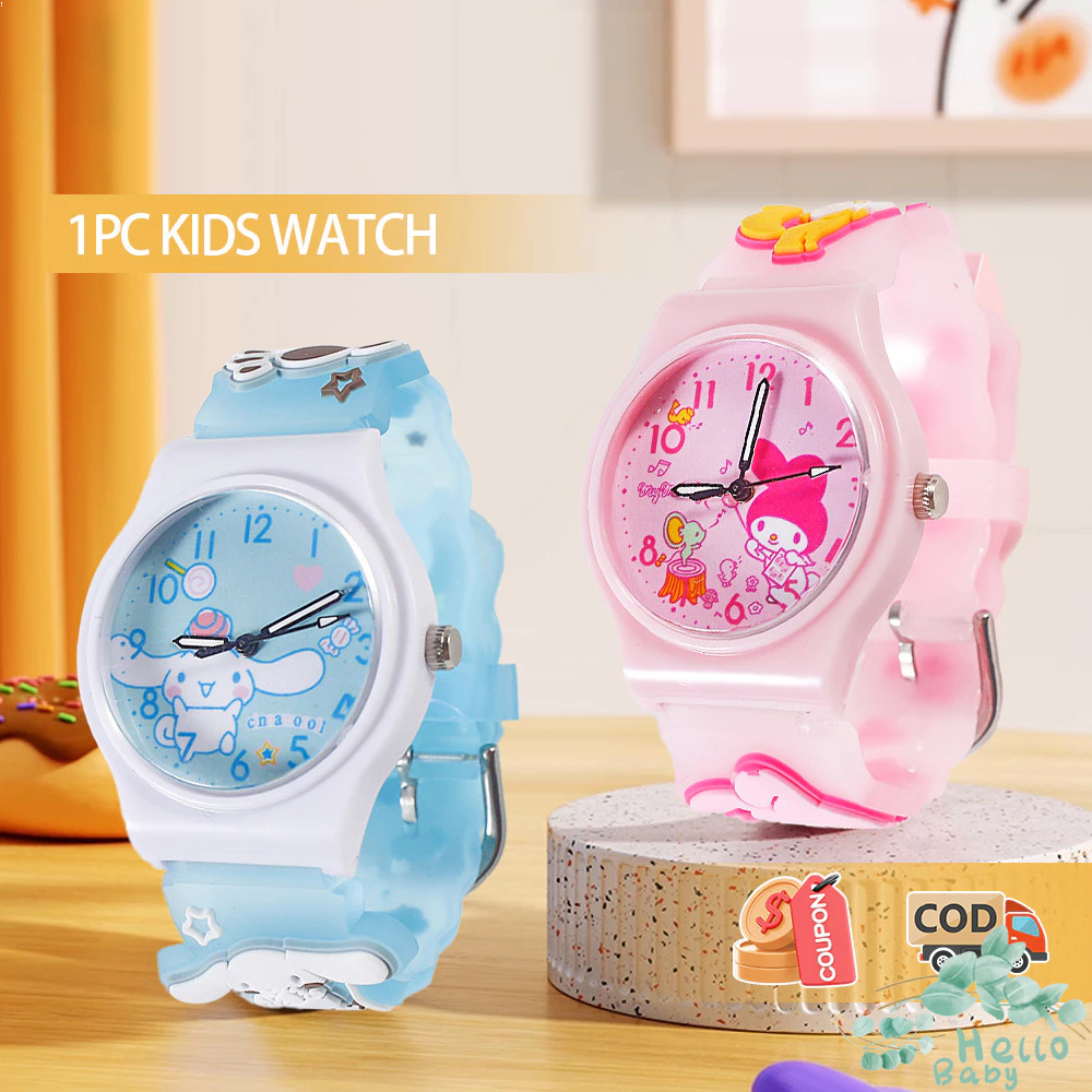 HB Watch For Baby Relo For Kids Girl Cute Cartoon Kids Watch Silicone ...