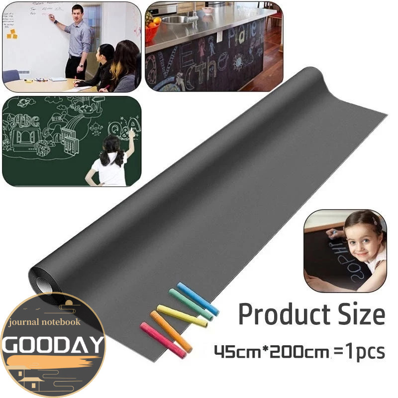 Sticker Blackboard Whiteboard Removable Vinyl Sticker Erasable ...