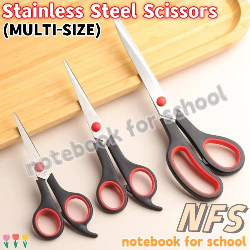 NFS Stainless Steel Scissors Multipurpose Paper Cutter DIY Tool Office ...