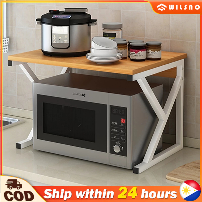 Microwave Rack Kitchen Organizer Heavy Duty Microwave Rack Cabinet ...