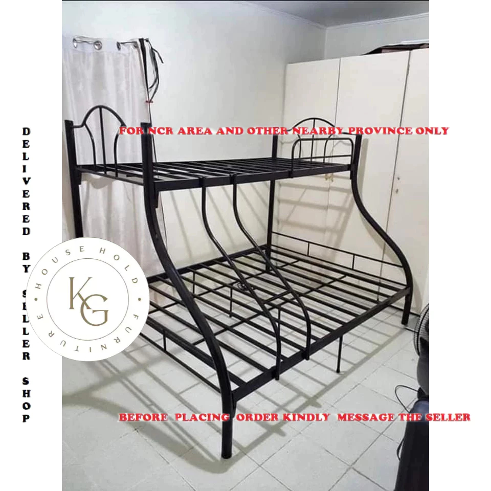 Double deck bed frame size store