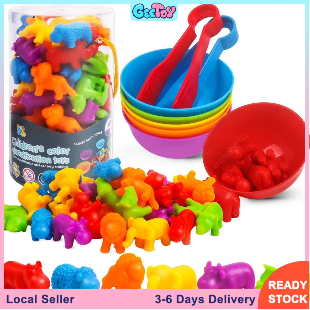 Geetoy Animal Cognition Counting Color Classification Sensory Training ...