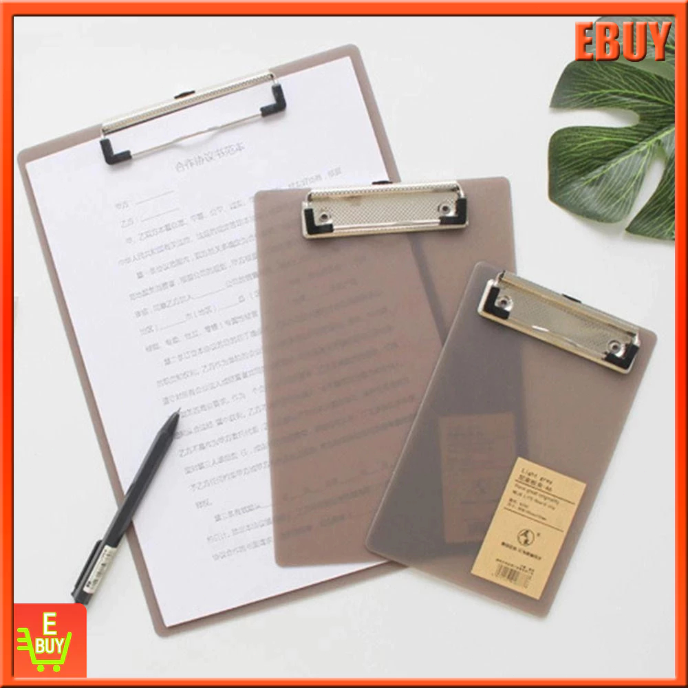 A6/A5/A4/Invoice Folder - Minimalist PP Clipboard for Writing Boards ...