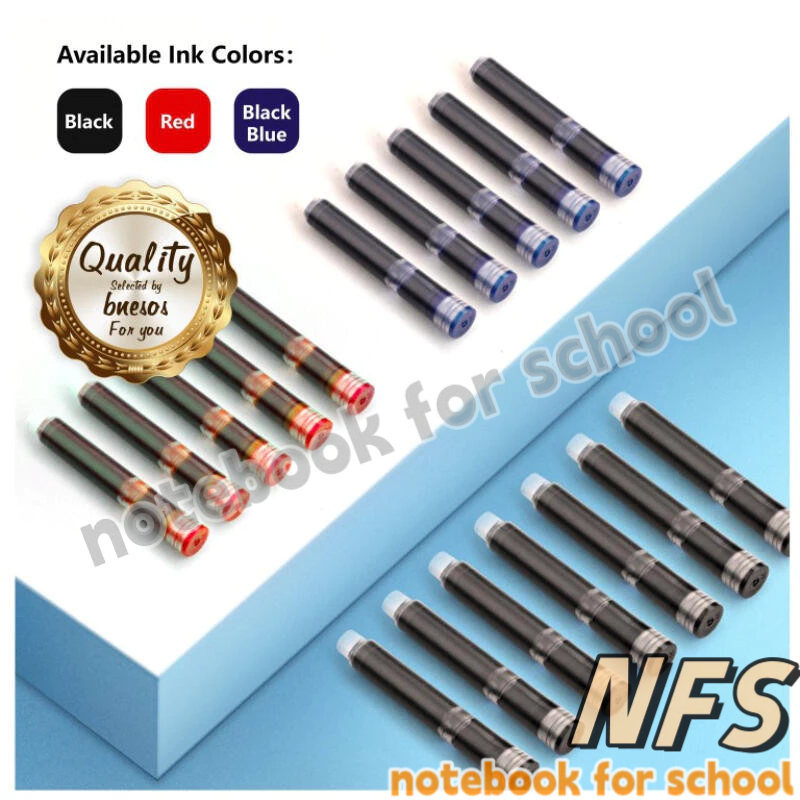 NFS Fashionable Fountain Pen Calligraphy Replaceable Ink Pens School ...