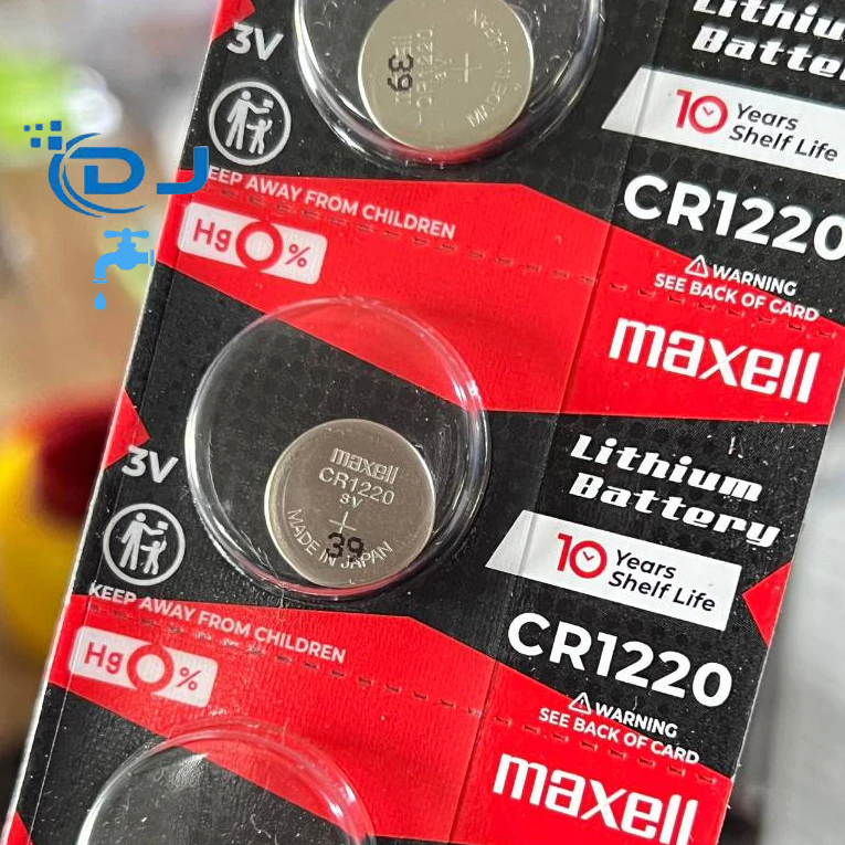 CR1220 CR 1220 Maxell Original Battery Lithium Battery 3v Button cell Battery | Shopee Philippines