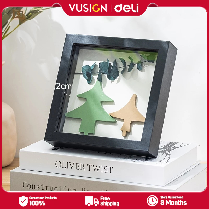 Deli Vusign 6R/8R DIY Specimen Frame Hollow Photo Frame Picture Frame ...