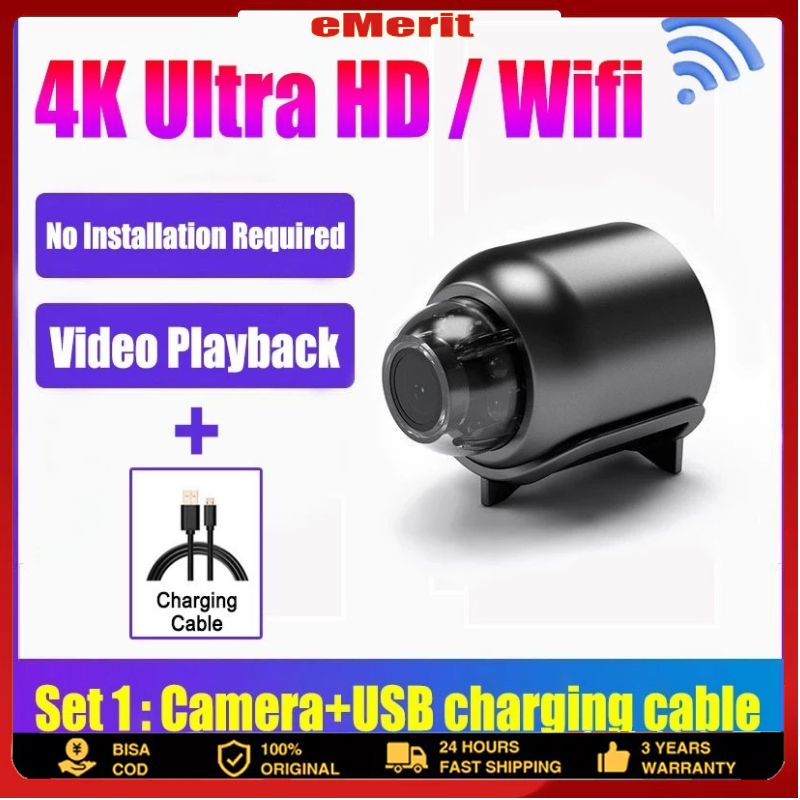 Camera Hidden Super Mini CCTV Wireless 140 Degree Wide Angle WIFI IP ...