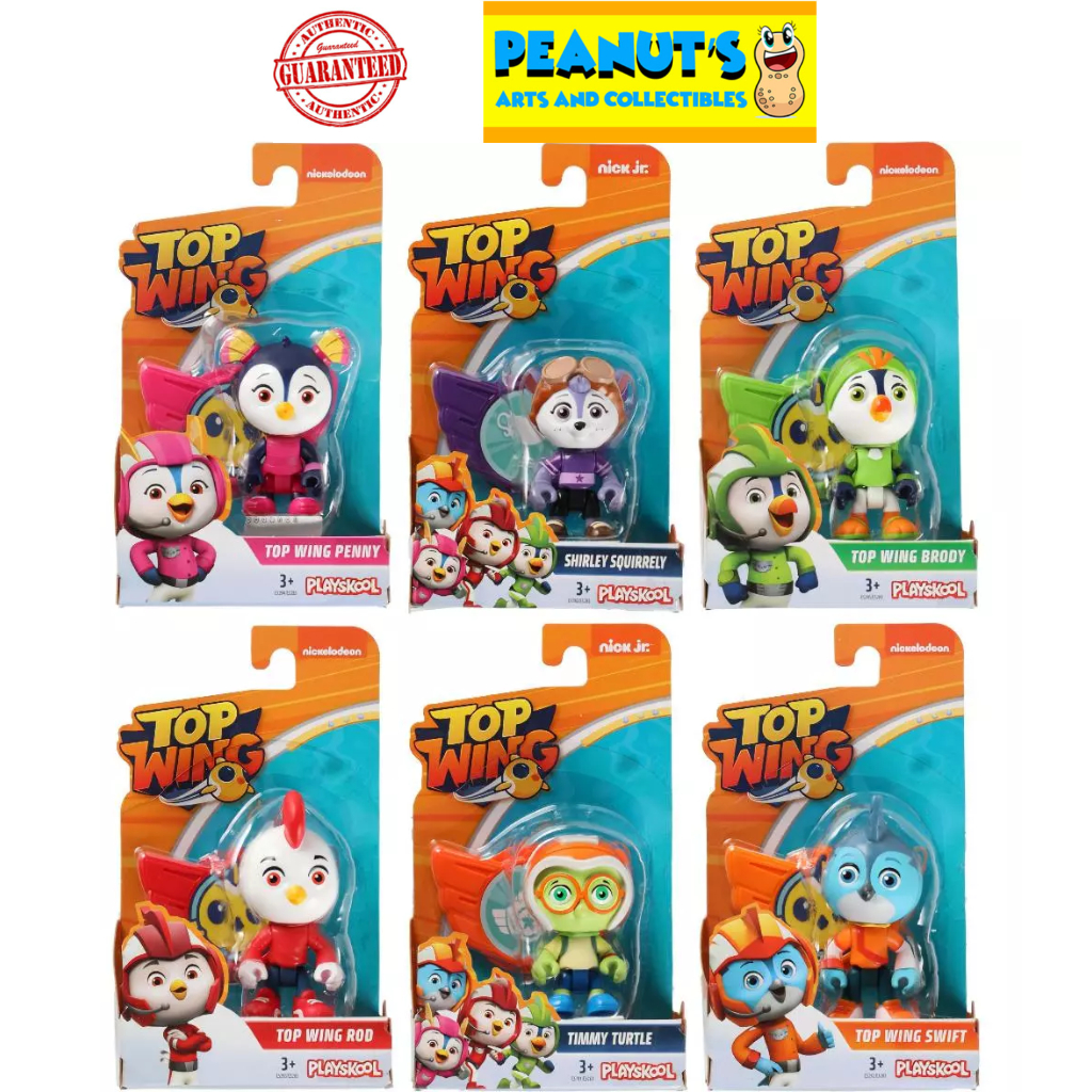 TOP WING Nick Jr. Rod, Swift, Turtle, Penny, Shirley and Brody Action ...