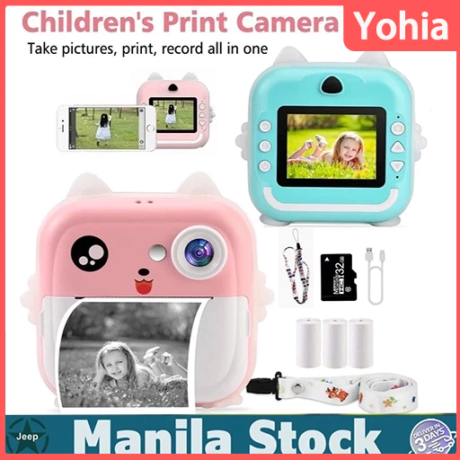 Q5 Kid Digital Camera Instant Print Photo Camera Thermal Printer for ...