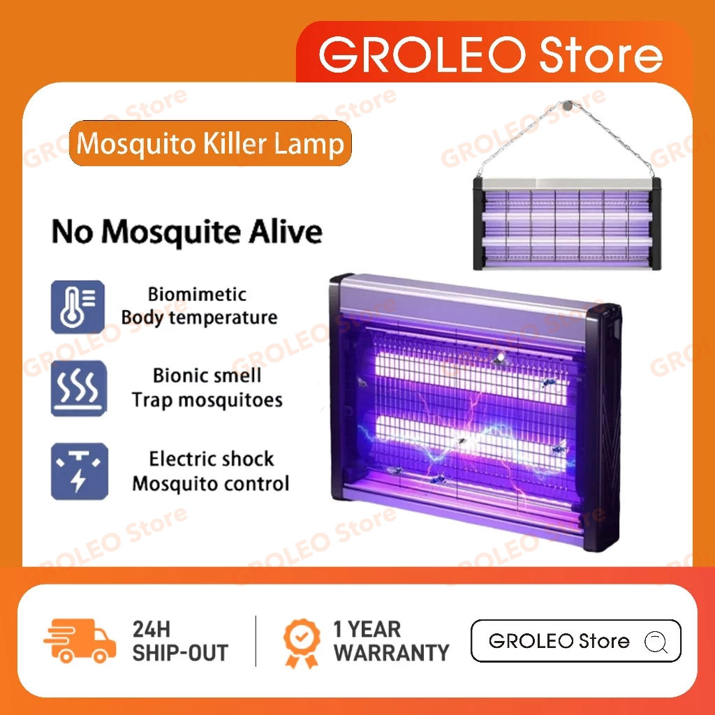 GROLEO Mosquito killer lamp Electric mosquito killer Electric mosquito ...