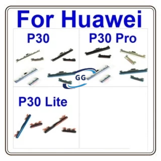 Power Volume Side Button For Huawei P30 P30Pro P30 Lite Up Down Audio ...