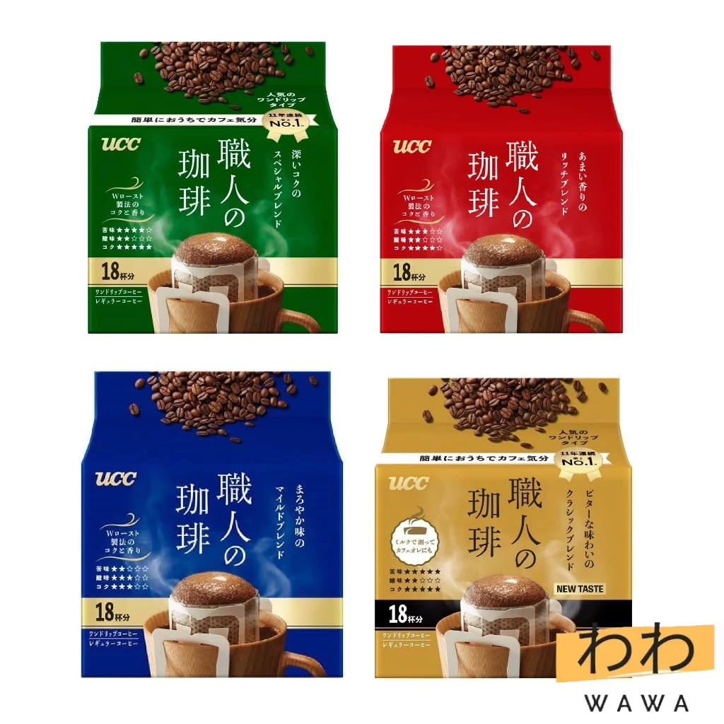 UCC Craftsman's Coffee One Drip Coffee 18 servings (Classic Blend with ...