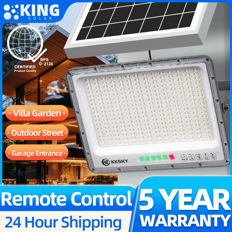 KINGSOLAR Upgrade Metal Aluminum Heavy Duty Solar lights Outdoor ...