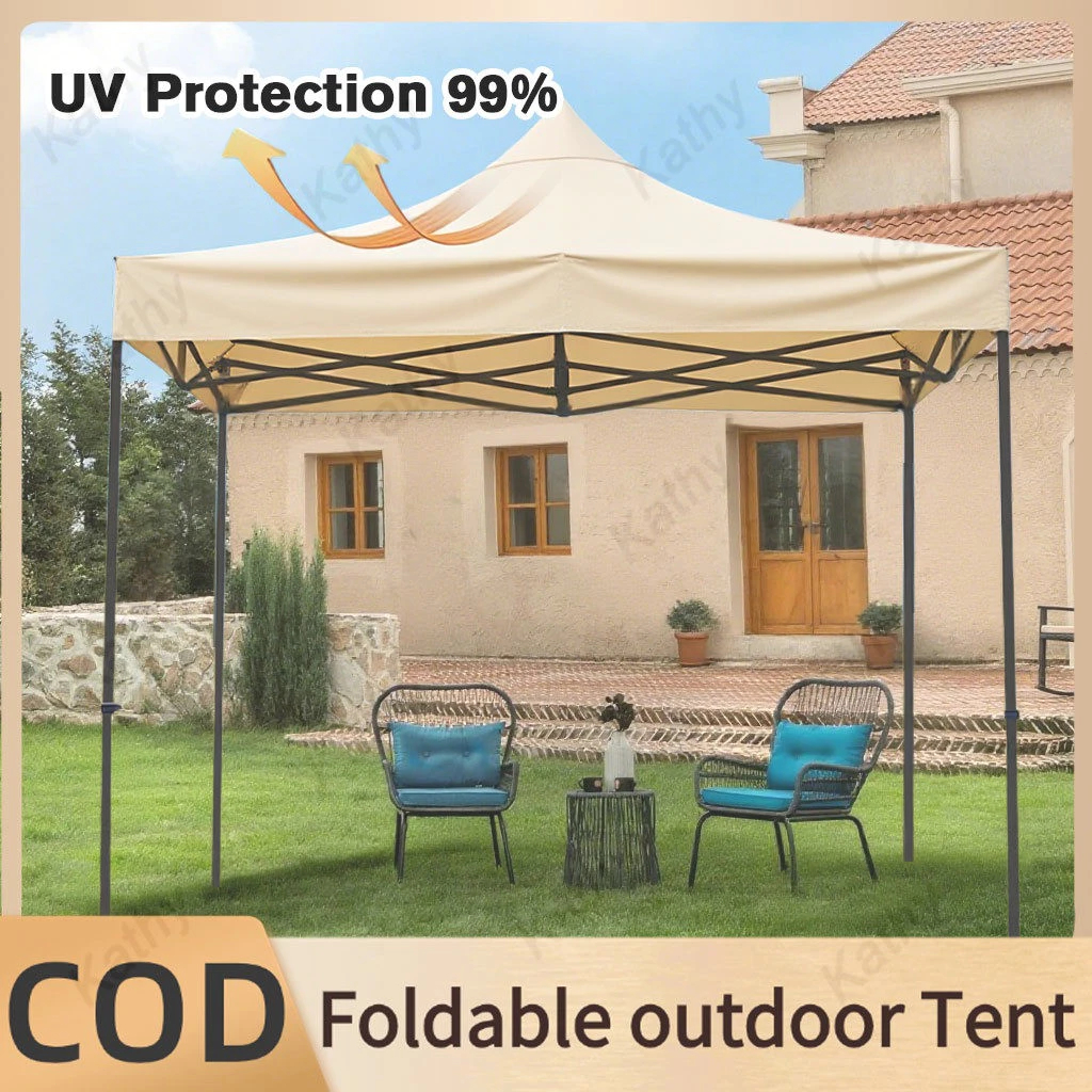 Foldable Outdoor Tent 3x3M Heavy Duty Garden Tent Outdoor Waterproof ...