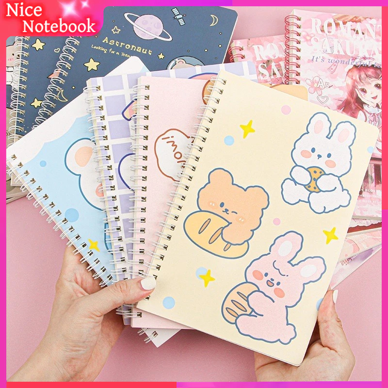 A5 coil journal notepad writing notebook stationary planner school ...