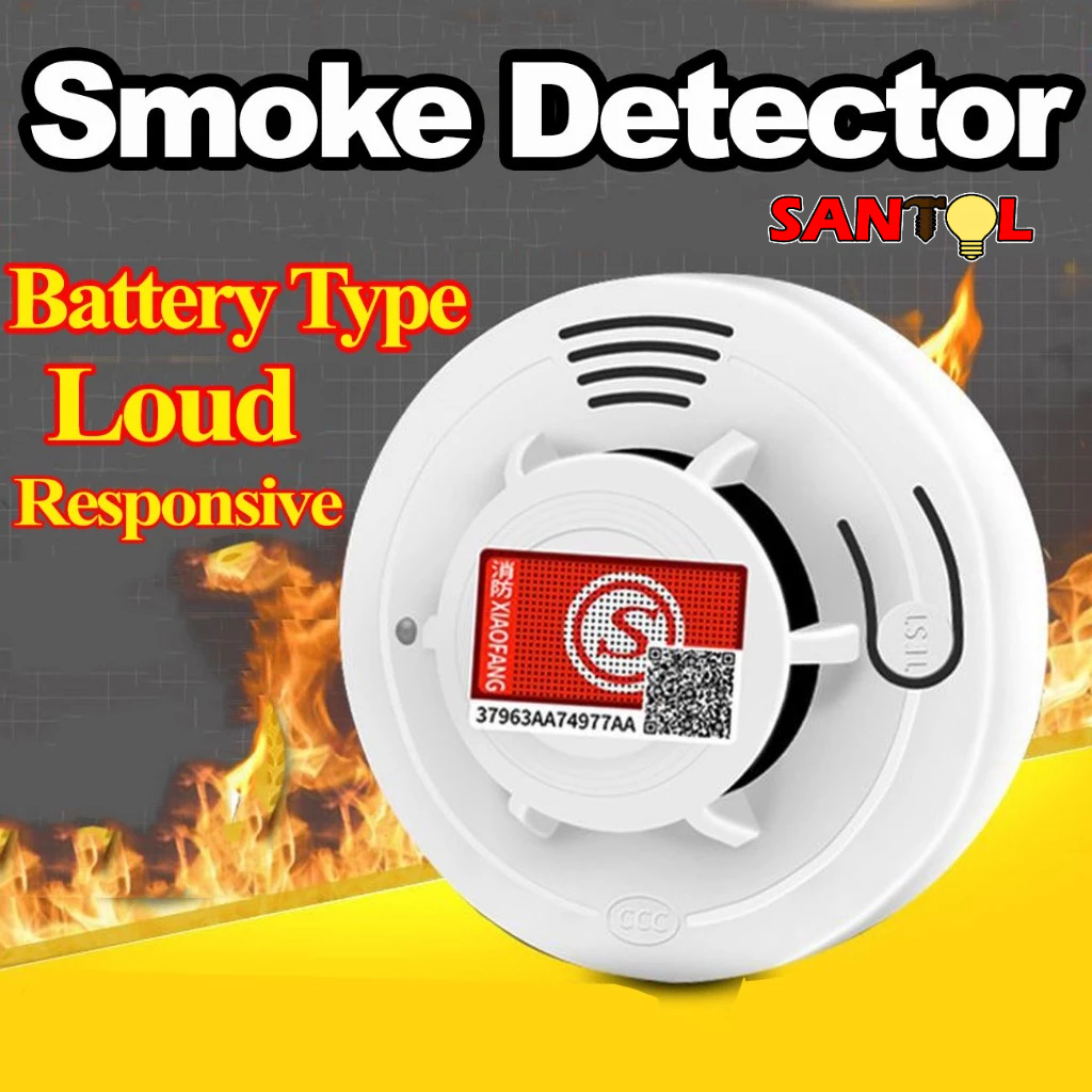 Wireless Fire Independent Fire Alarm 3C Certified Commercial Household ...