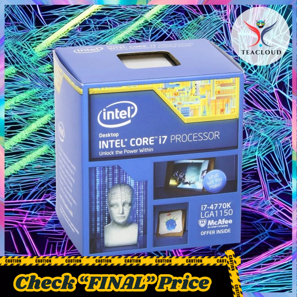Intel CPU Core i7 4770K 3.50GHz 8M Cache LGA1150 Haswell Unlocked ...