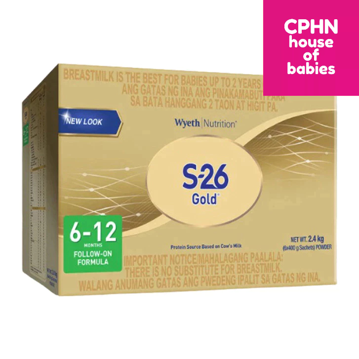 S-26 GOLD TWO 2.4KG | 1.8KG | 400G (VARIATION) INFANT FORMULA FOR 6-12 MONTHS OLD | Shopee ...