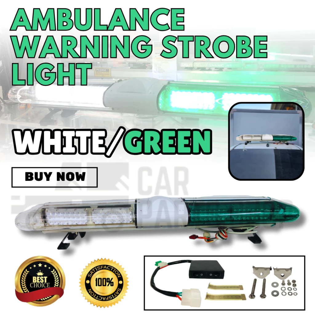 OAPC 120cm LENGTH AMBULANCE BLINKER LED LIGHT/ EMERGENCY LIGHT / WHITE ...