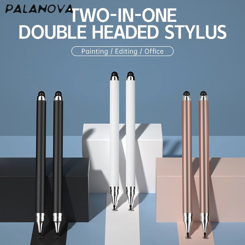 2-in-1 Double-ended Plastic - Touch Screen Stylus Pencil - Universal ...