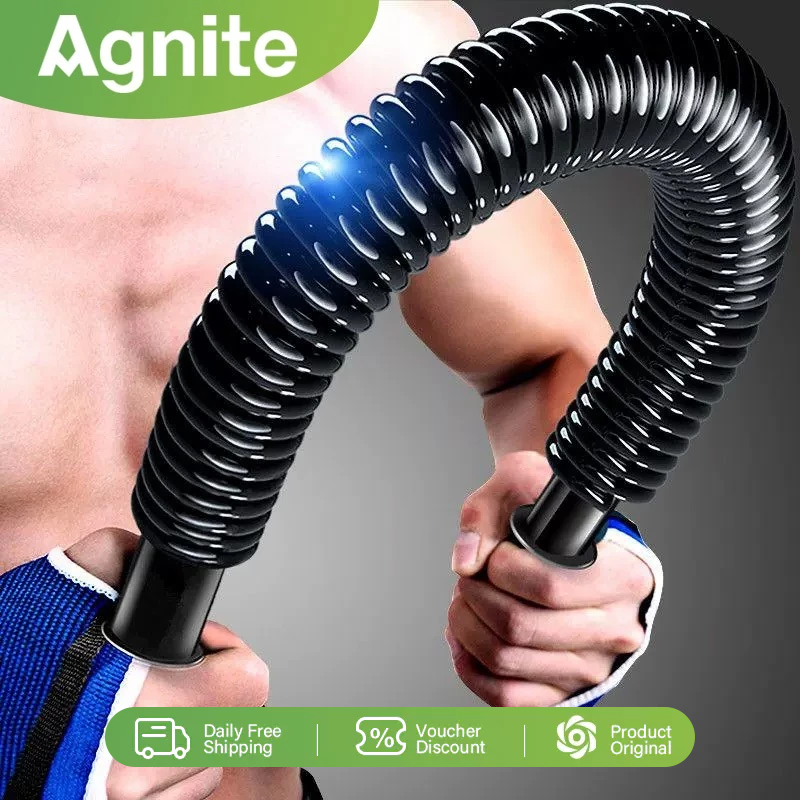 Agnite by Deli Spring Arm Hand Gripper Twister Resistance Bend Bar ...