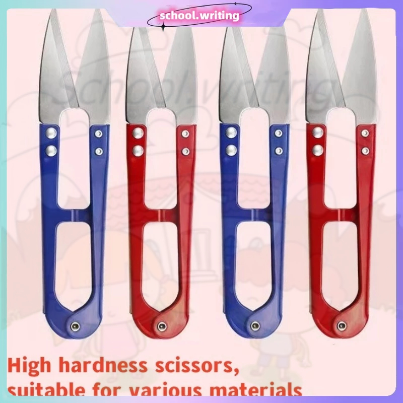 U Shape Thread Trimmer Cutter Spring Scissor Embroidery Sewing Snips ...