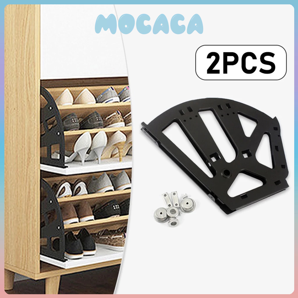 2Pcs Shoe Rack Hinge 2Pcs Shoe Cabinet Hinges Metal Shoe Rack Shelf ...