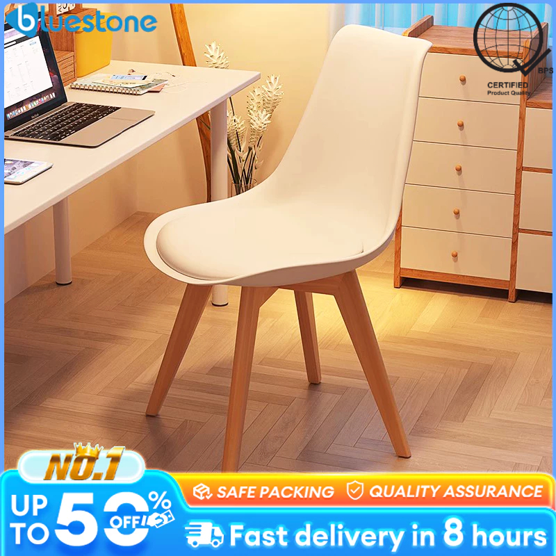 Dining Chair Cafe Chair Nordic Chair With Cushion Living Room Chair ...