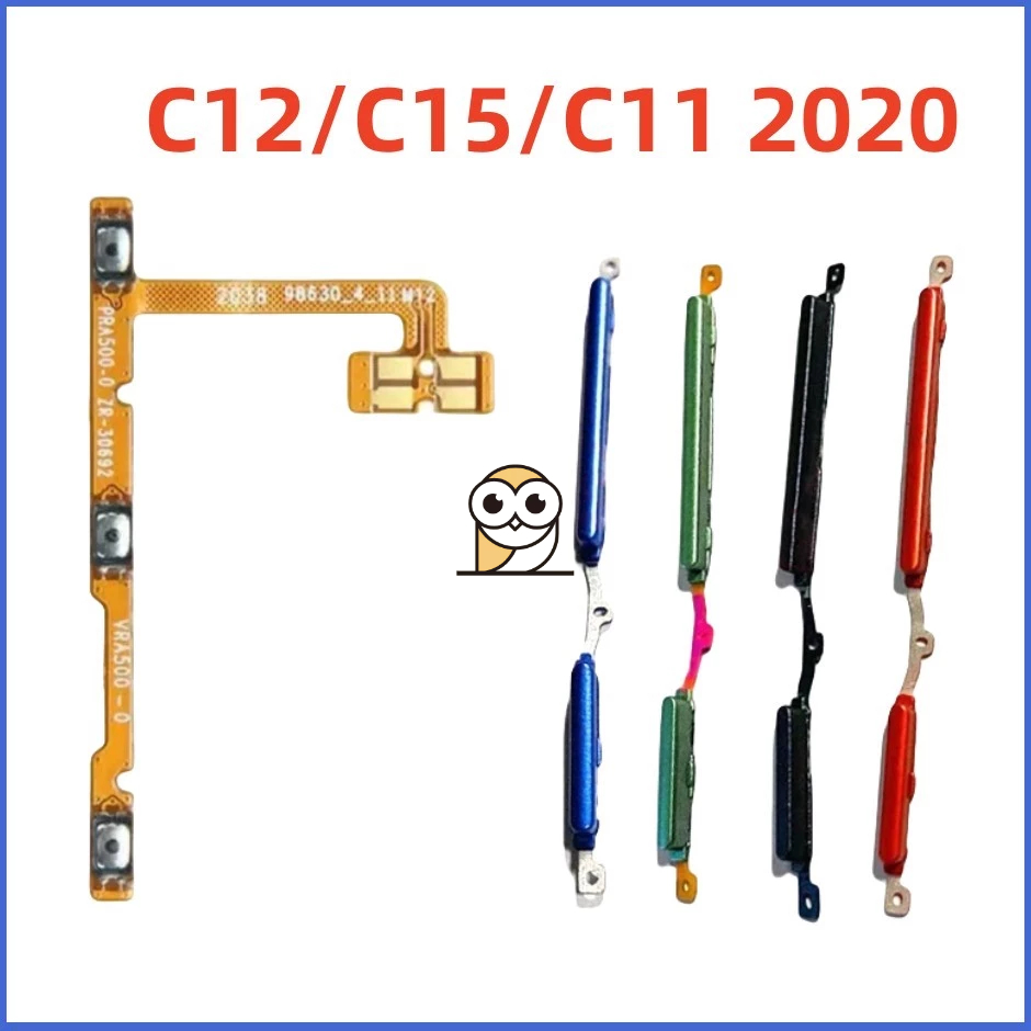 Power volume button flex For Realme C11 2020 C12 C15 ON OFF switch Side Key button flex | Shopee ...