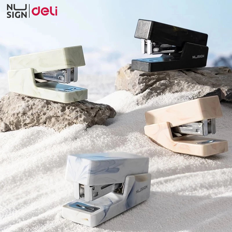 Nusign by Deli Fashion Stationery Durable Mini Stapler Set | Shopee ...
