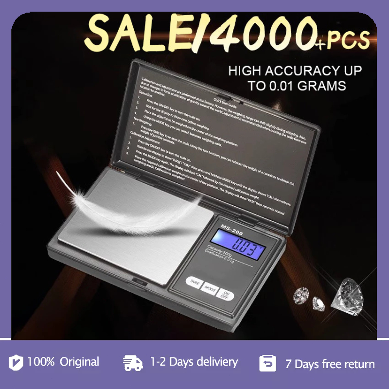 Mini Electronic Scale Pocket Digital Scale for Gold Sterling Silver ...