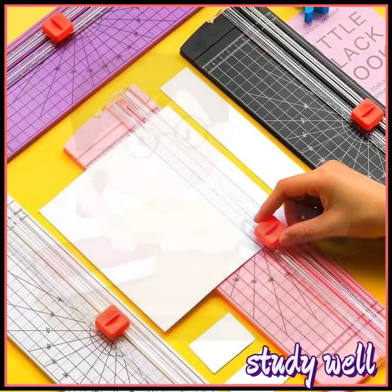 Portable Paper Trimmer Plastic Paper Cutter A4 Size Office Cutting ...