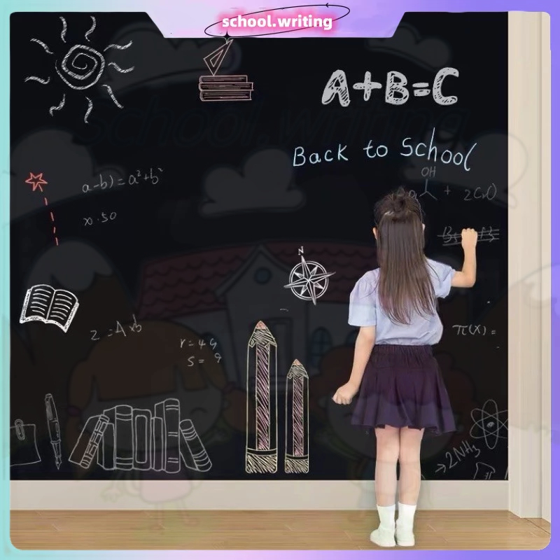 SW Whiteboard & Chalkboard Blackboard Stickers on Removable Vinyl Draw ...