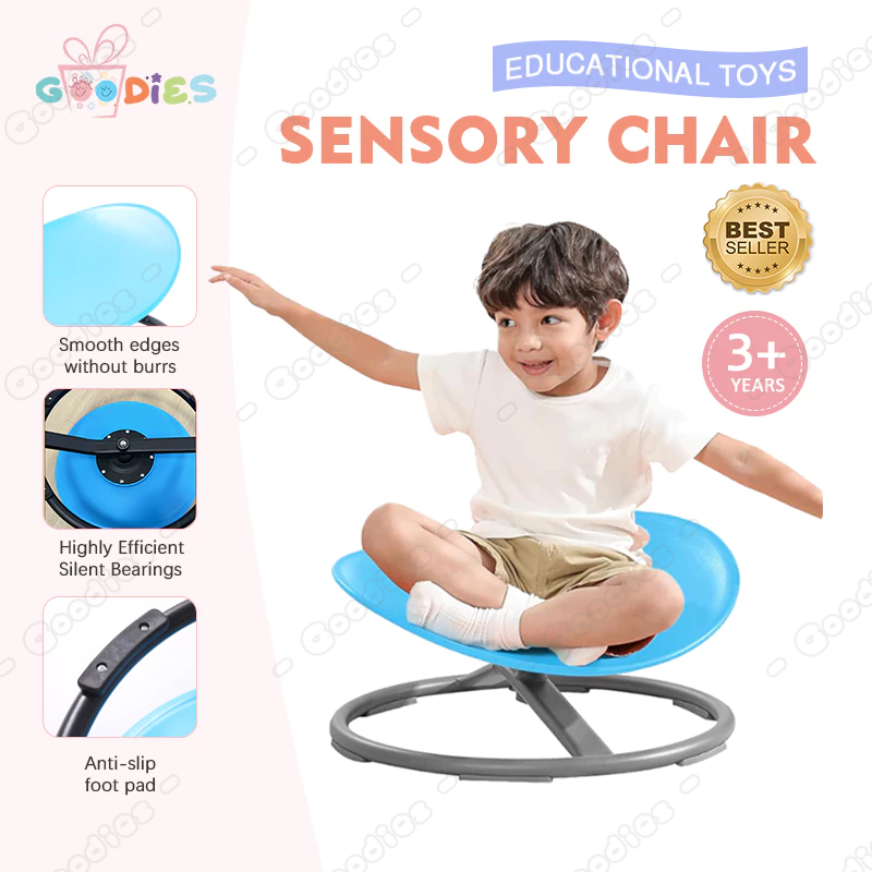 Goodies Swivel Sensory Spinning Chair for Kids Adult High Load-Bearing ...