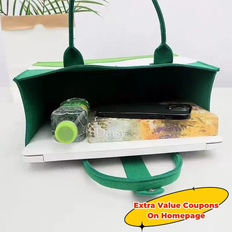 Women's Striped Canvas Tote Versatile Commuter Handbag With Locking ...