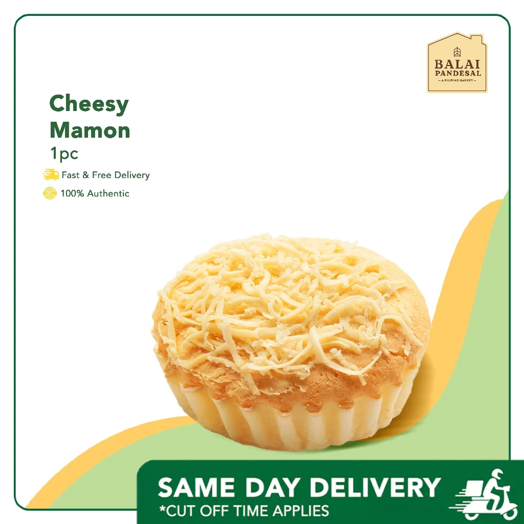 Balai Pandesal Cheesy Mamon 1pc [Bakery, Fresh Bread] | Shopee Philippines