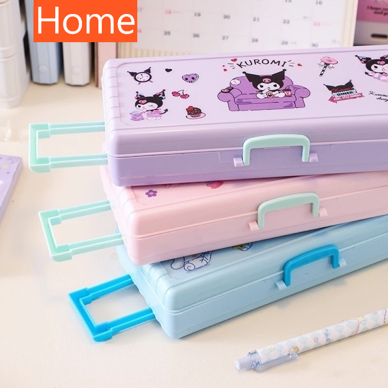 Creative Trolley Case Pen Bag for Students Sanrio Cute Trolley Case ...