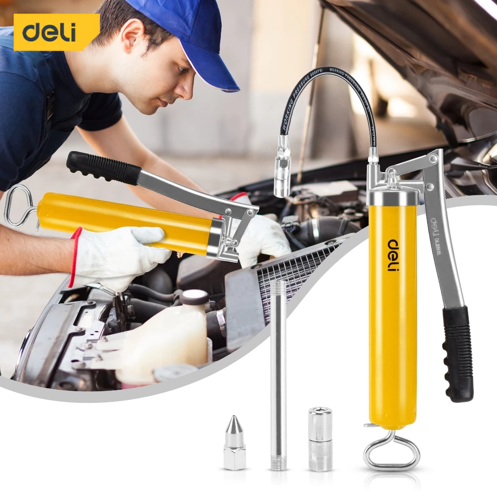 Deli Tool 400cc Grease Gun Heavy Duty | Shopee Philippines