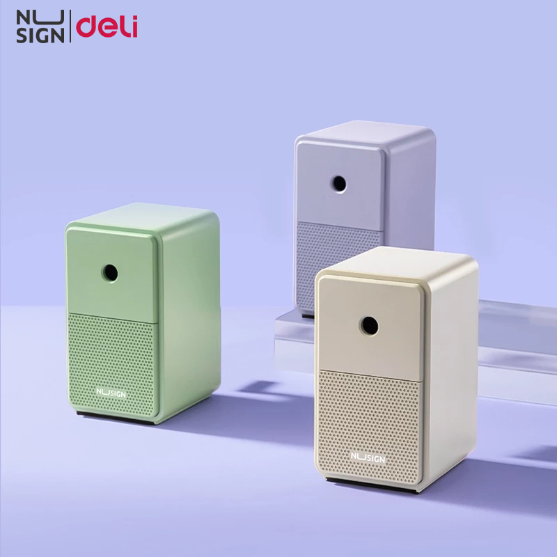 Nusign by Deli Automatic Pencil Sharpener for Graphite Pencil φ6.9-8mm Alloy Hob NS077 | Shopee ...