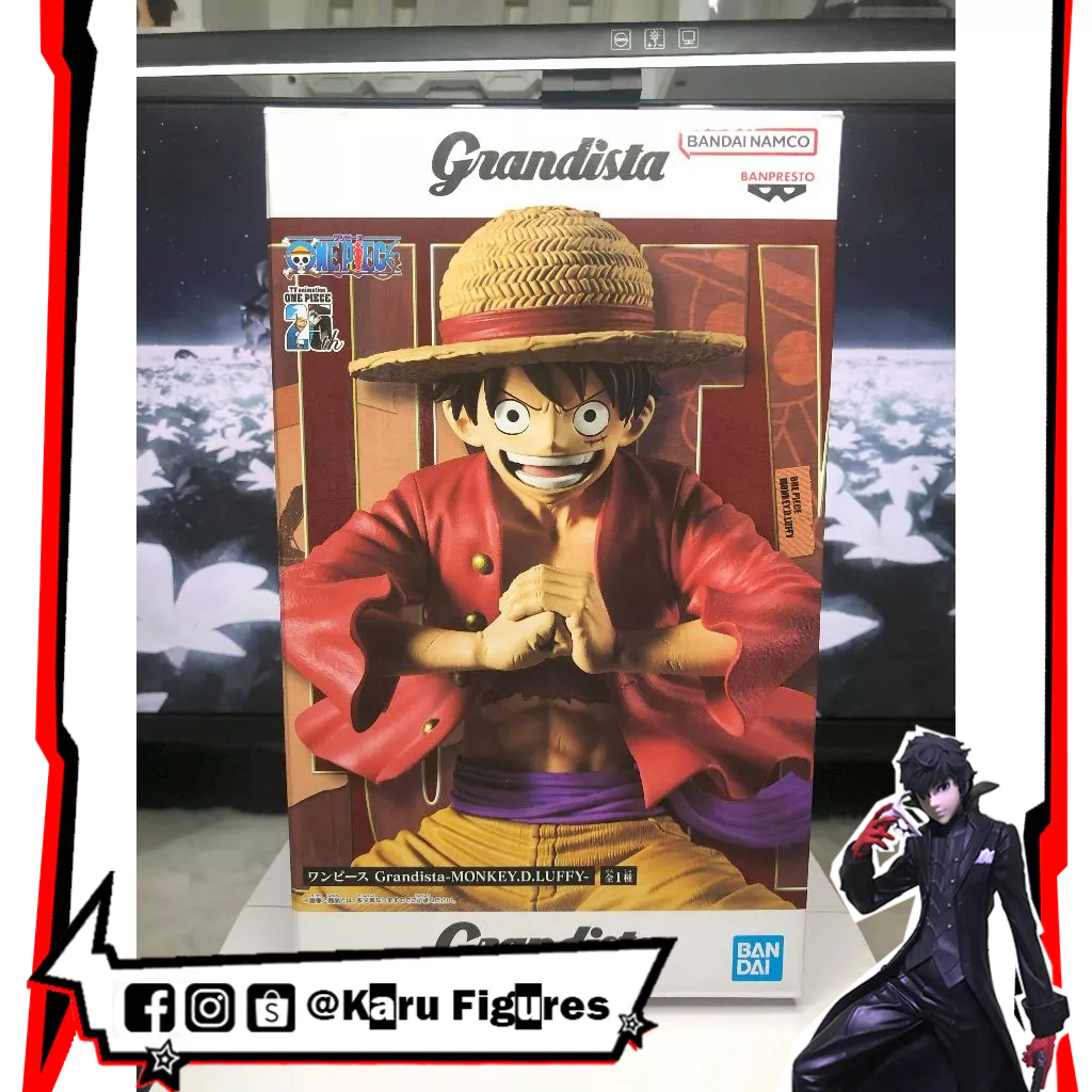 Authentic Monkey D. Luffy Grandista Figure - One Piece | Shopee Philippines
