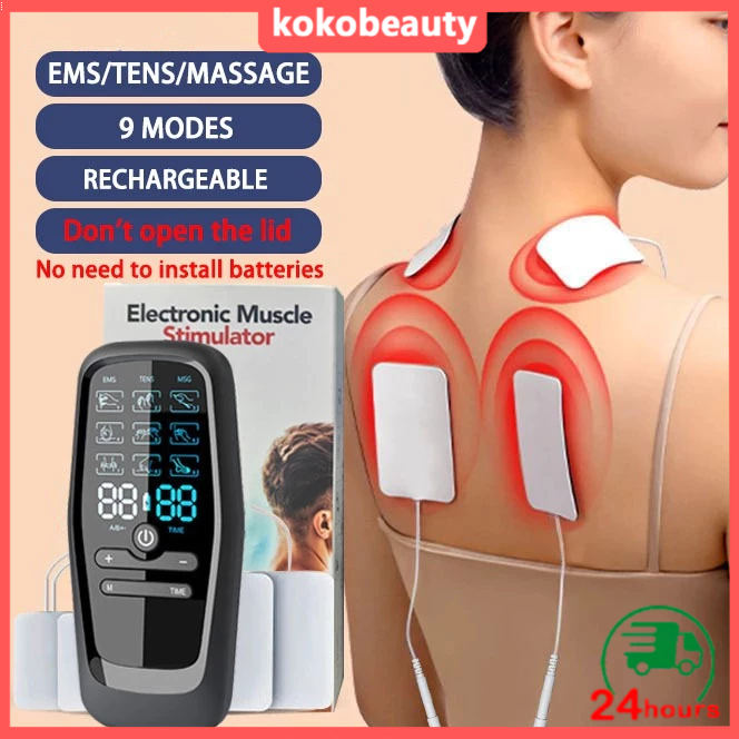 TENS Massager Rechargeable Electric Therapy Machine For Stroke Patient ...
