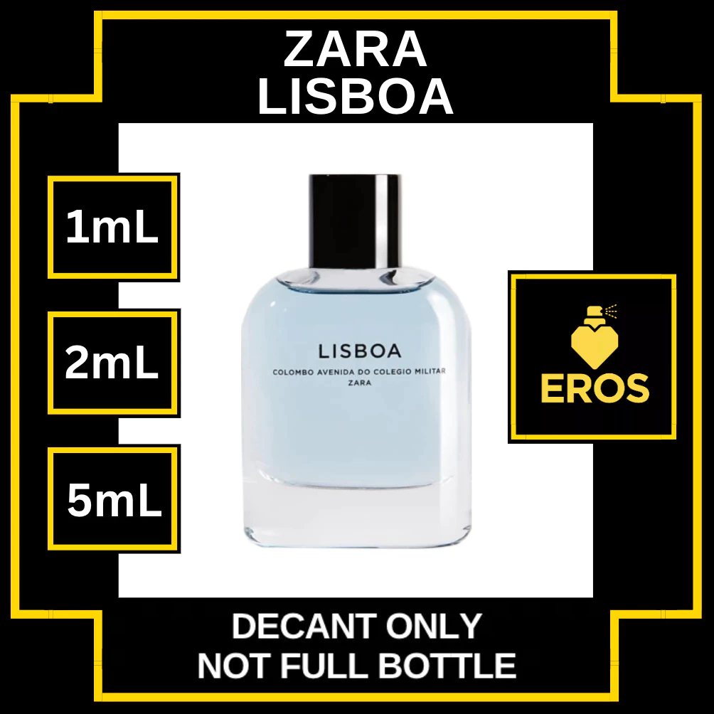 Zara Lisboa 1mL 2mL 5mL DECANT perfume sample vial repacked EROS PH ...