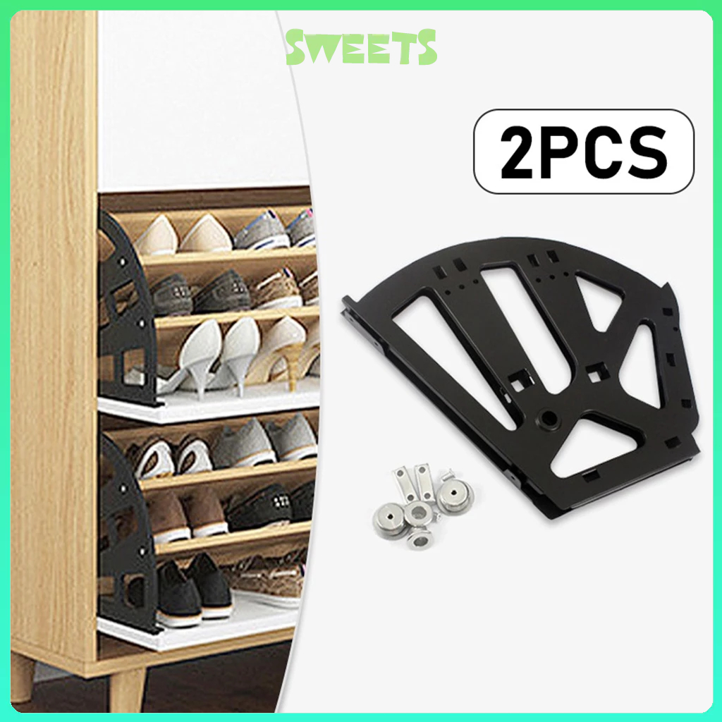 2Pcs Shoe Cabinet Hinges Stainless Steel Shoes Cabinet Hinge Rack Shoe ...