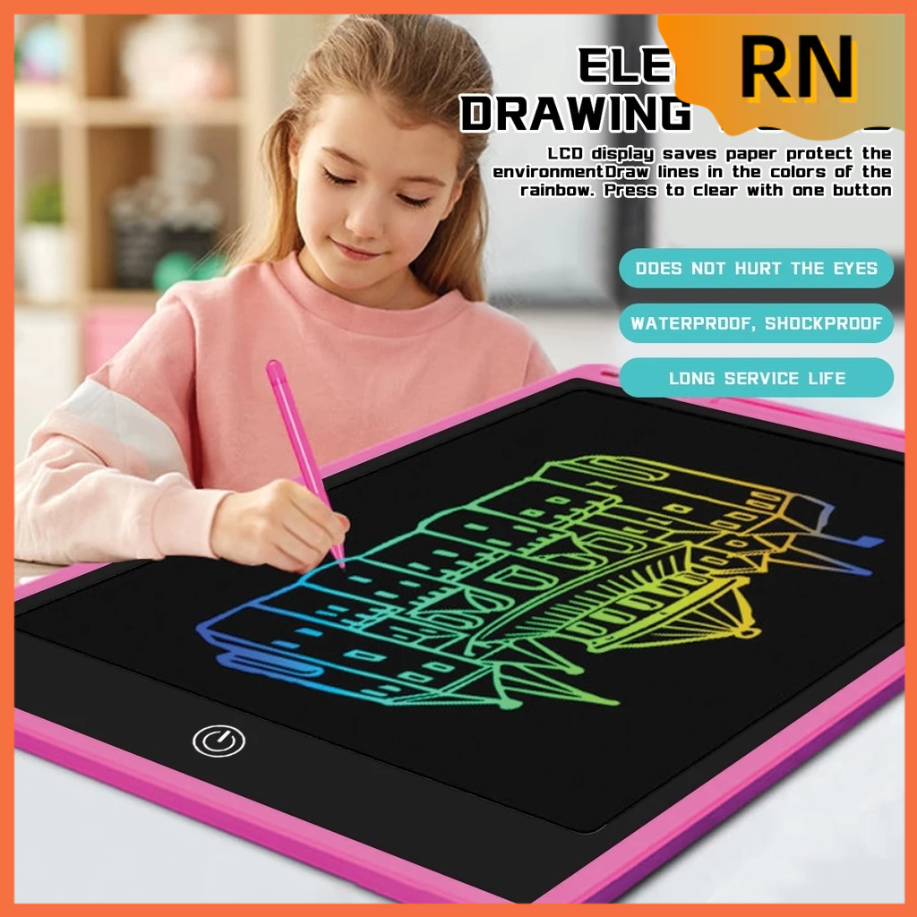 LCD Writing Tablet Drawing Board Kids Kids Learning Toy Educational ...