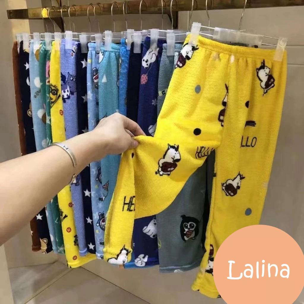 lalina pambahay patulog kids boys pajama pranela gamusa tela 3-8Y COD ...