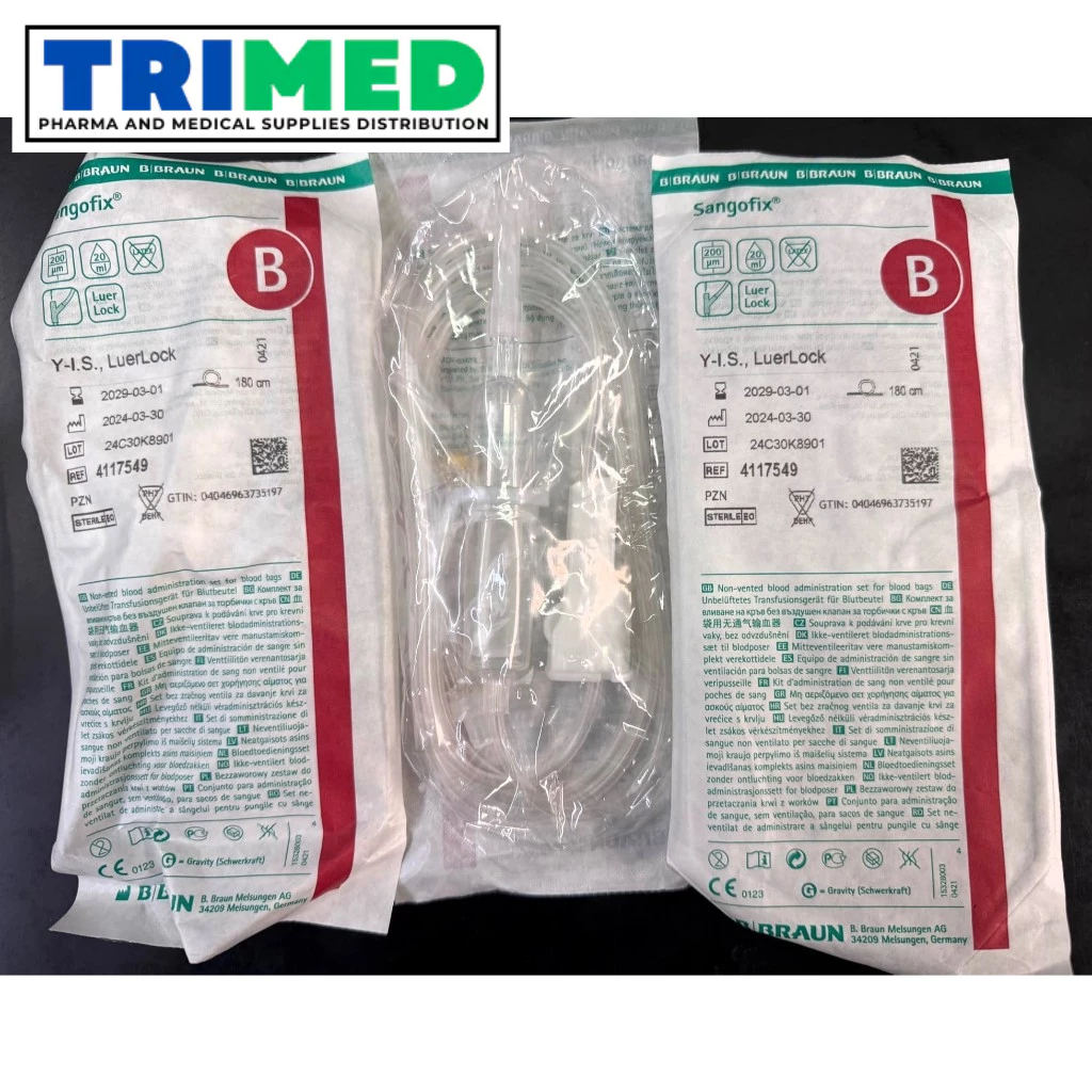 B BRAUN Sangofix Blood Transfusion Set LuerLock 10s | Shopee Philippines